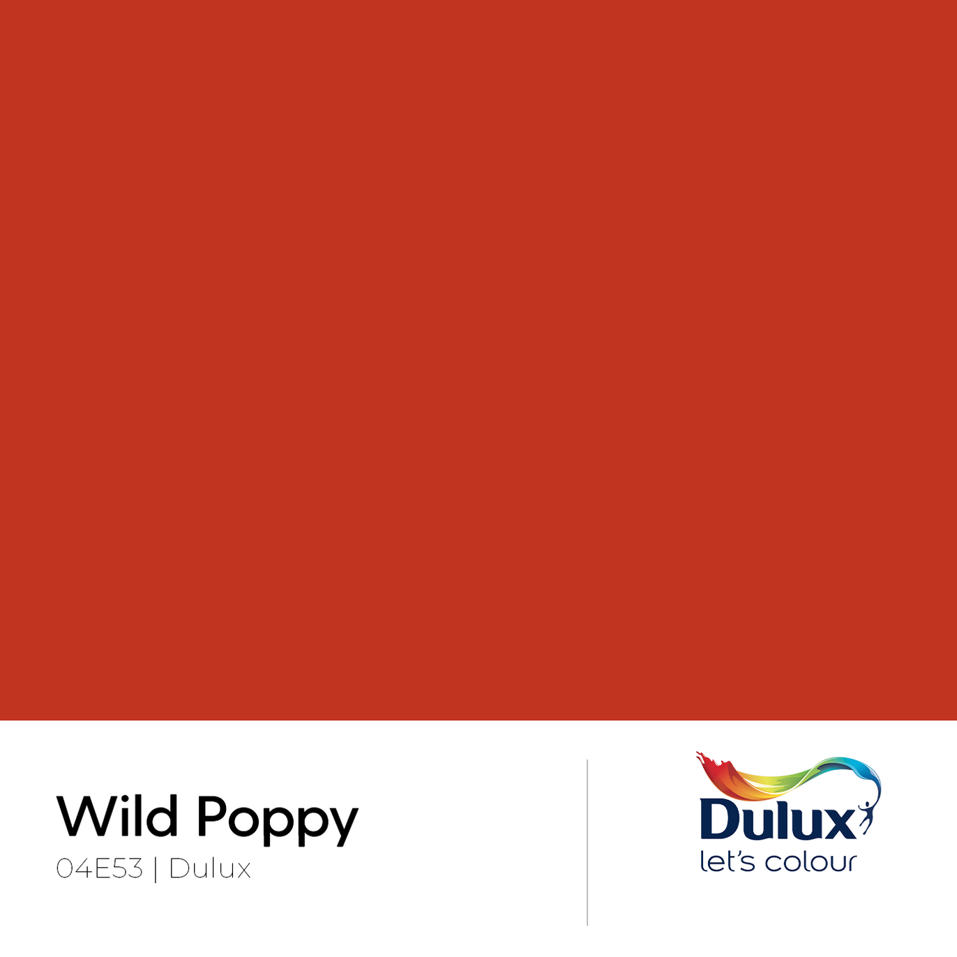 Kitchen Glass Splashback - Wild Poppy Red - EGW — Express Glass Warehouse
